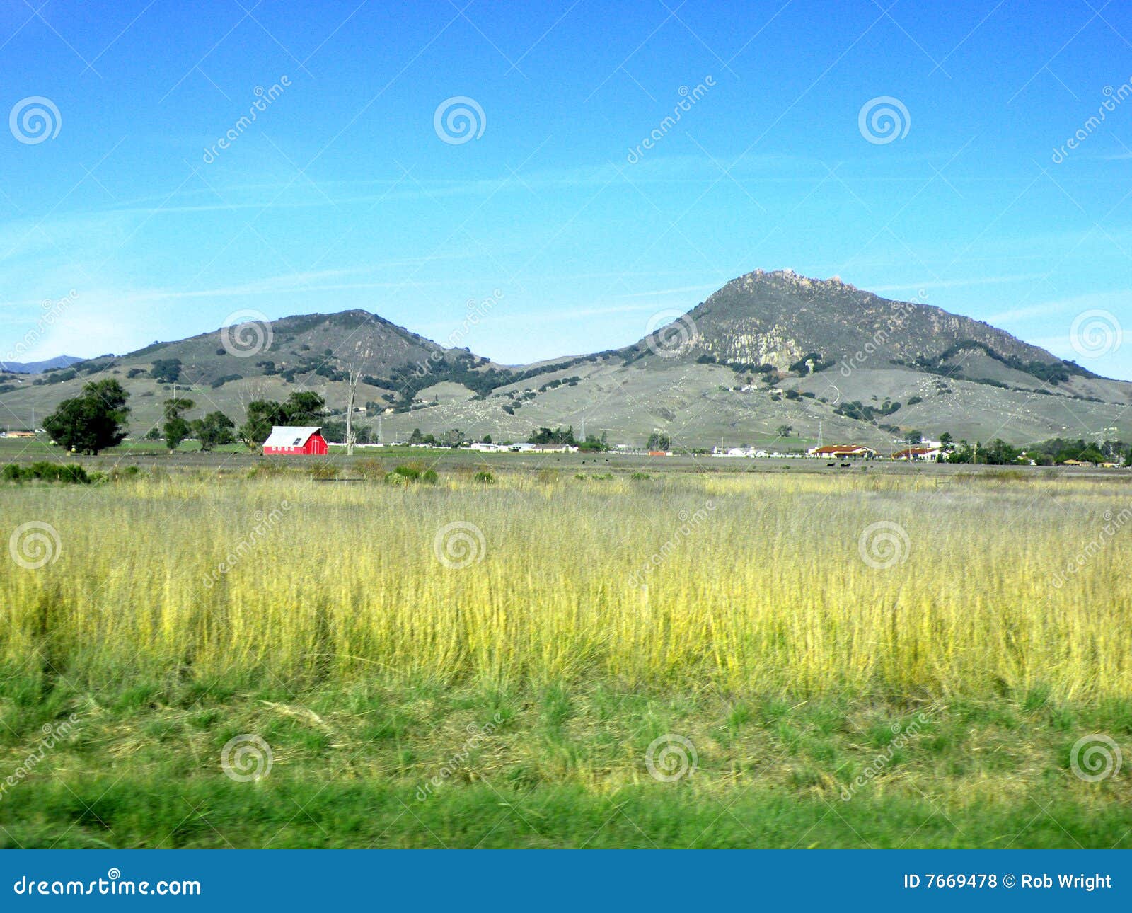 Open land stock photo. Image of field, barn, americana - 7669478
