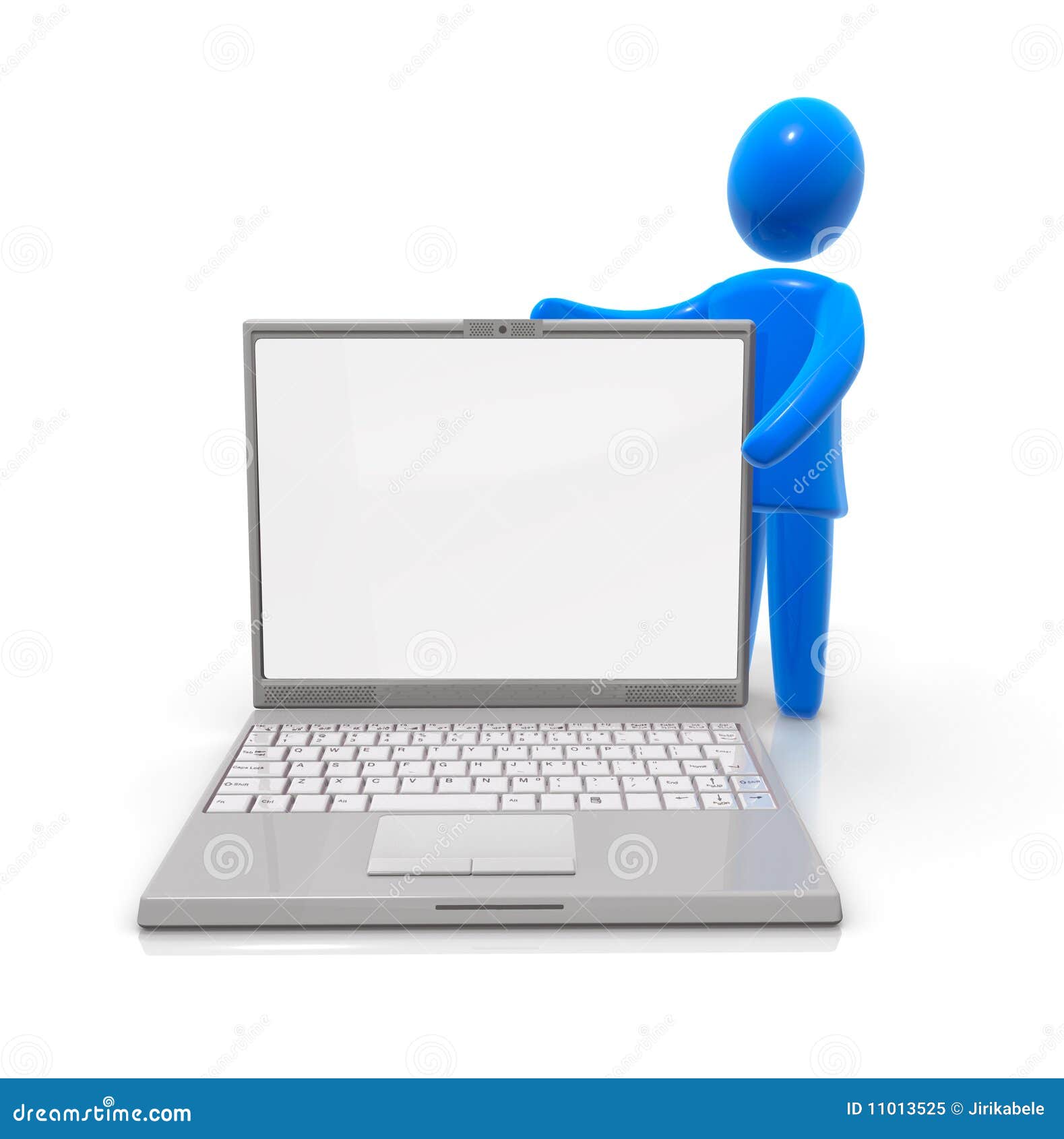 Open Laptop stock image. Image of giving, front, showing - 11013525