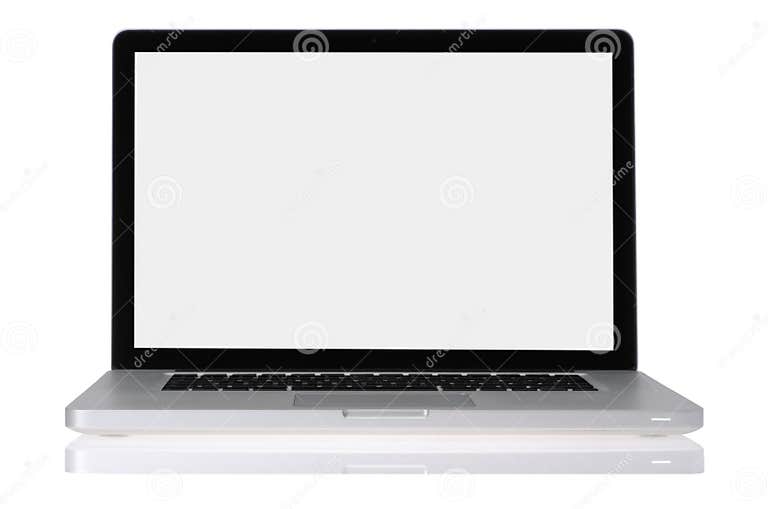 Open laptop computer stock image. Image of details, screen - 11712883
