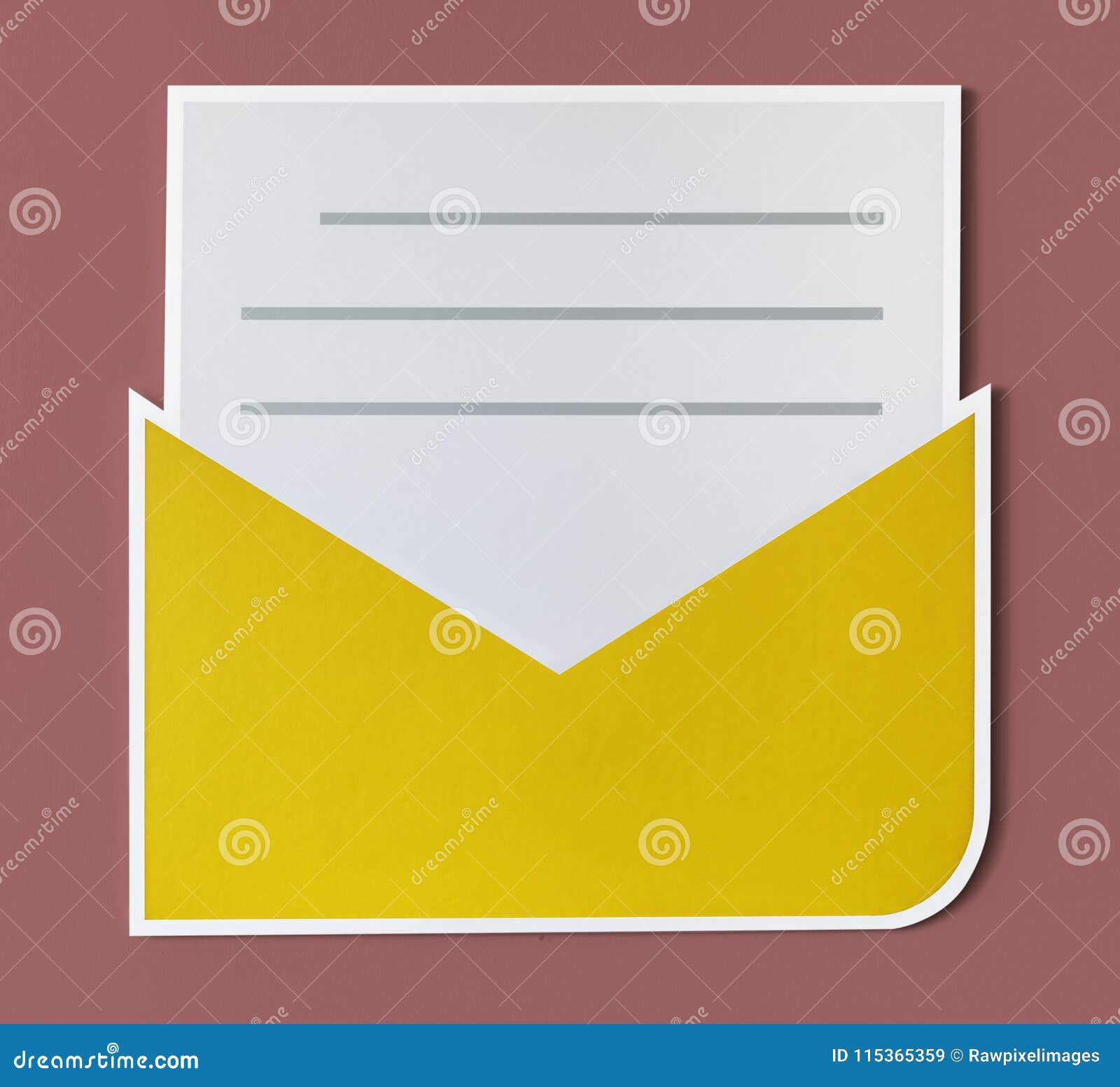 Open Letter Read Email Icon Vector Sign And Symbol Isolated On White ...
