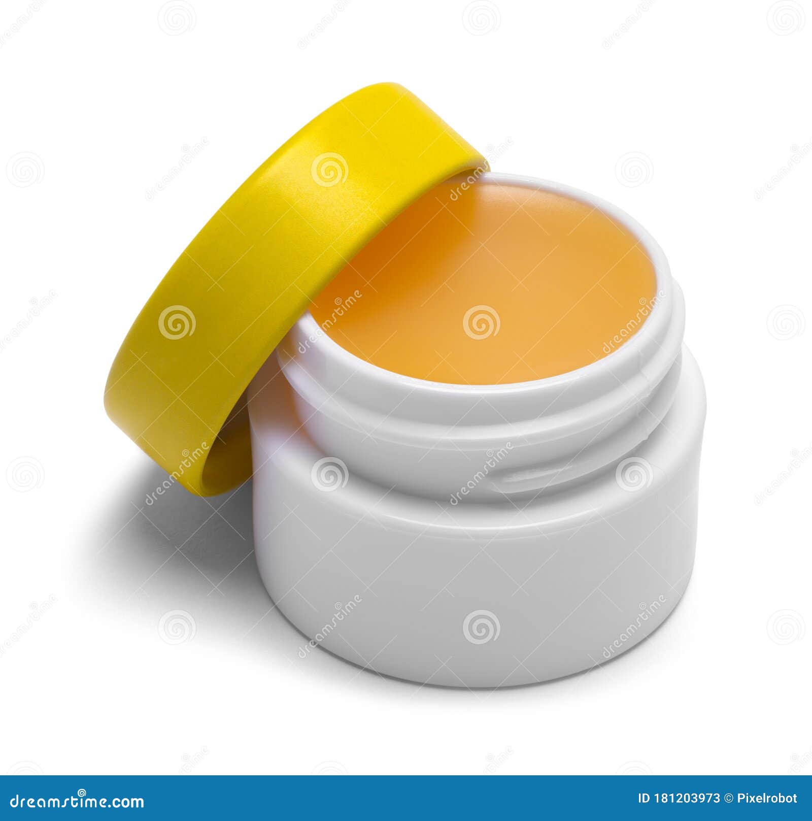 Balm, Ointment Smear Smudge Swatch On Nude Background. Cosmetic Product ...