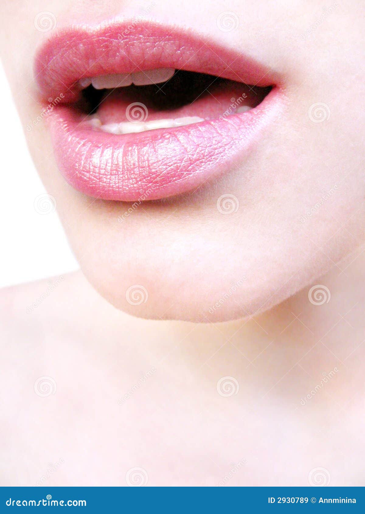 Open lips stock image. Image of light, face, sensual, woman - 2930789