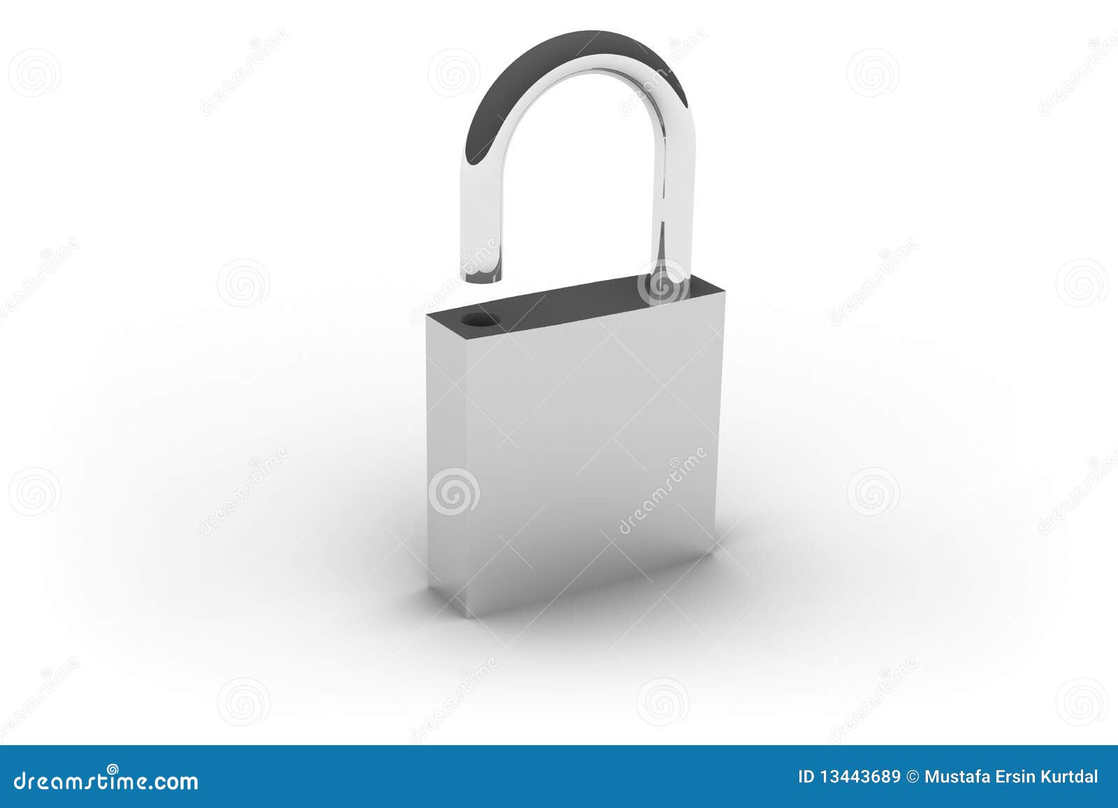 Open Lock stock illustration. Illustration of forbidden - 13443689