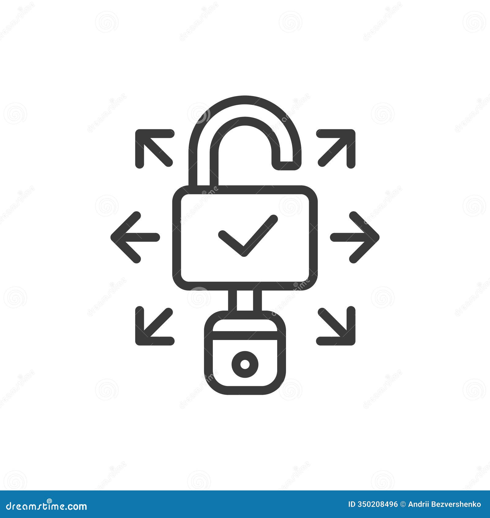 Open Lock Zipper. Stock Photo | CartoonDealer.com #31494834