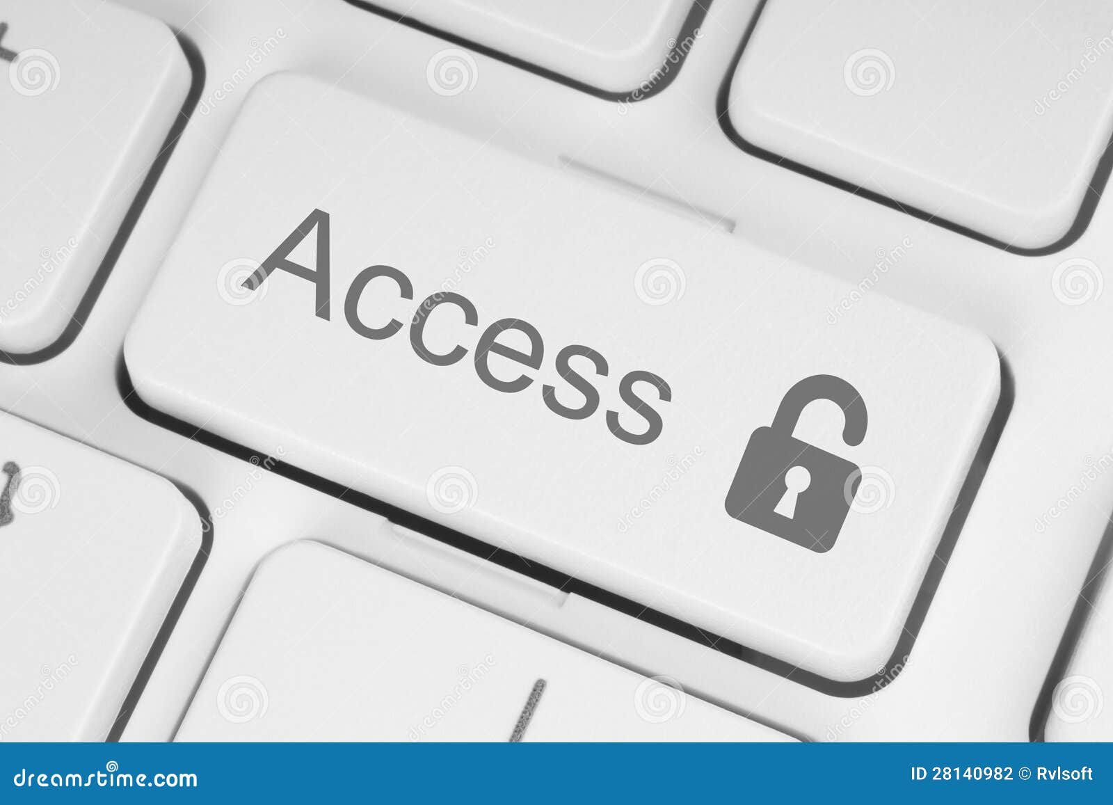 Open lock button stock photo. Image of button, padlock - 28140982