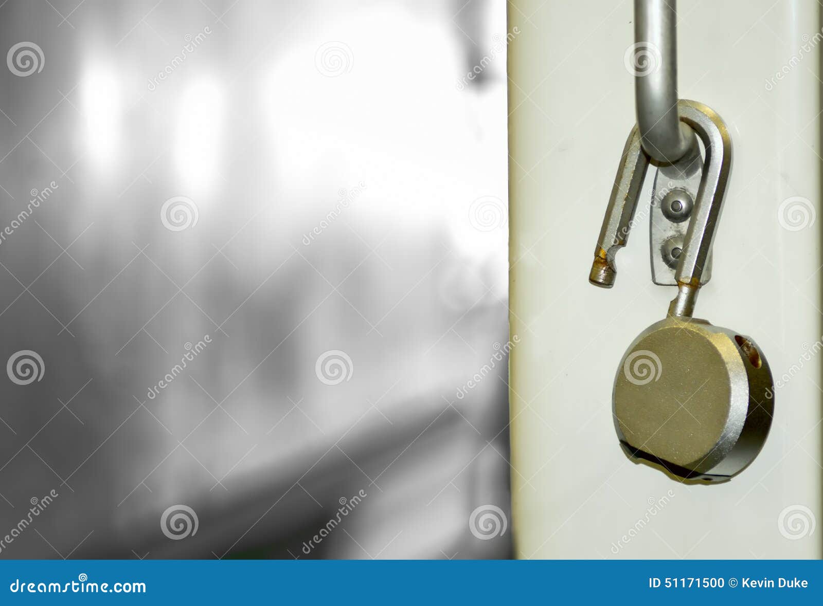 Open Lock stock photo. Image of safety, shot, lock, handle - 51171500