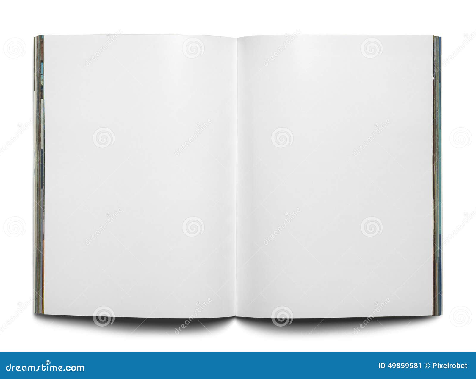 Open Magazine stock image. Image of book, hardcover, advertise - 49859581