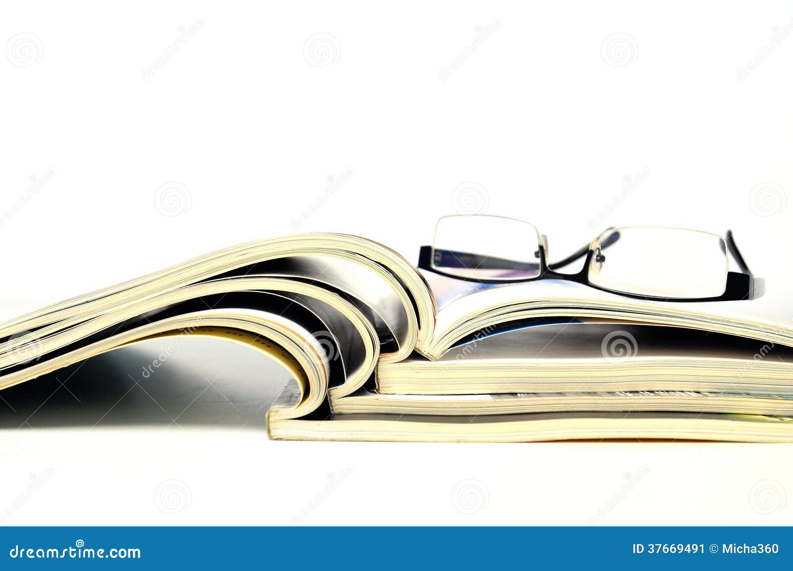 Open Magazines stock image. Image of journal, media, gossip - 37669491
