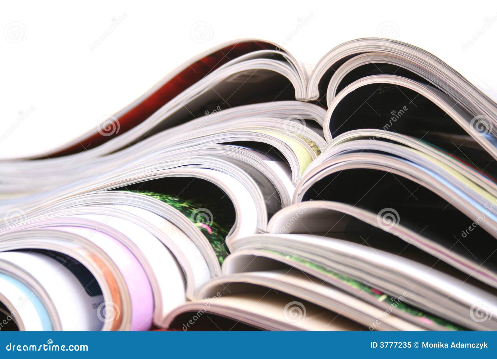 Open magazines stock image. Image of pages, papers, article - 3777235