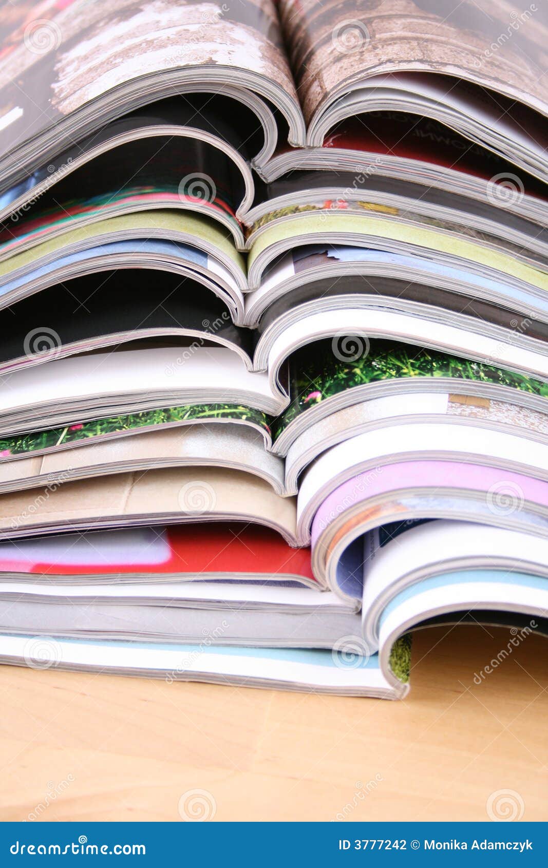 Open magazines stock photo. Image of business, communications - 3777242