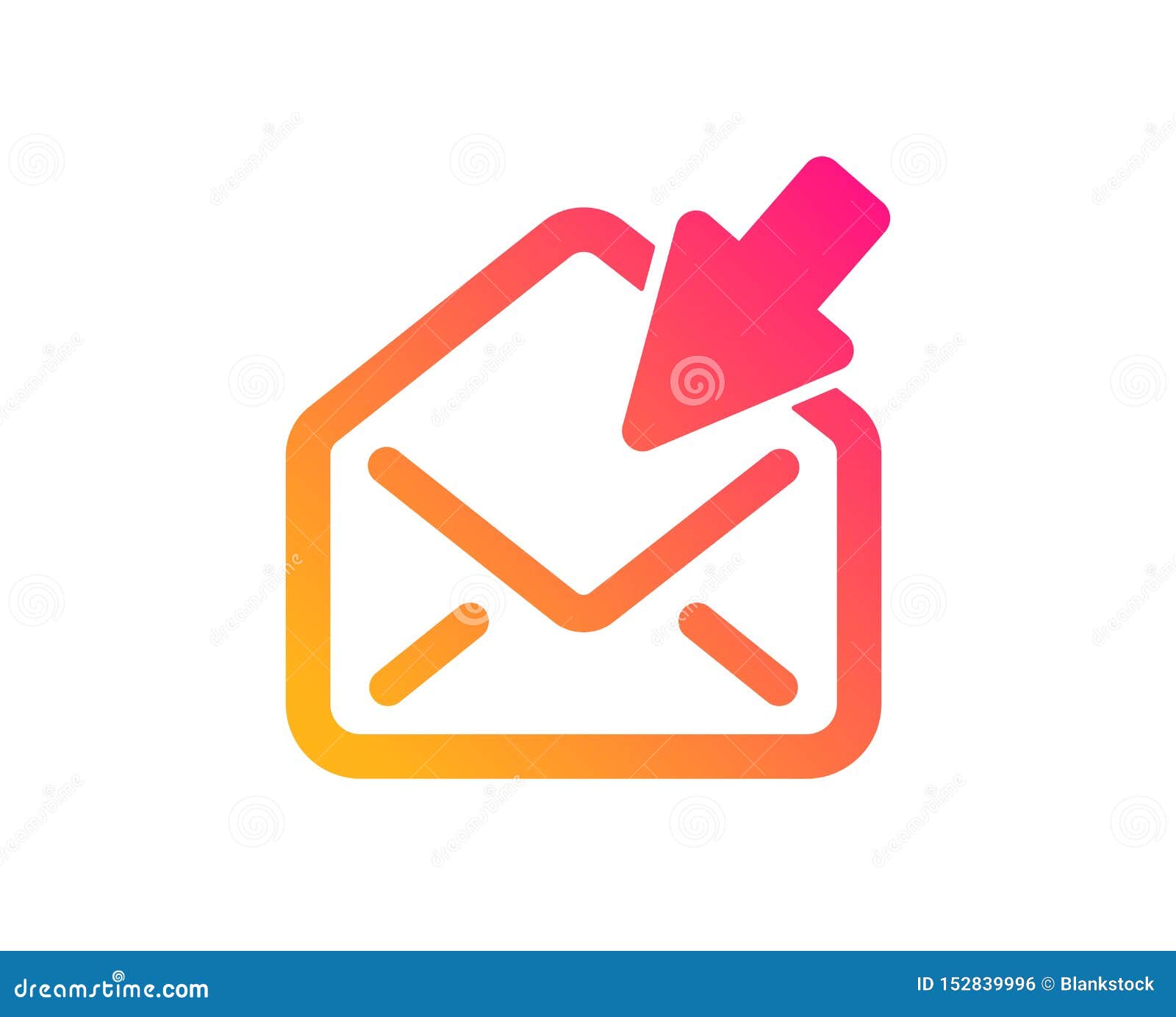 Open Mail Icon. View Message Correspondence Sign. Vector Stock Vector ...