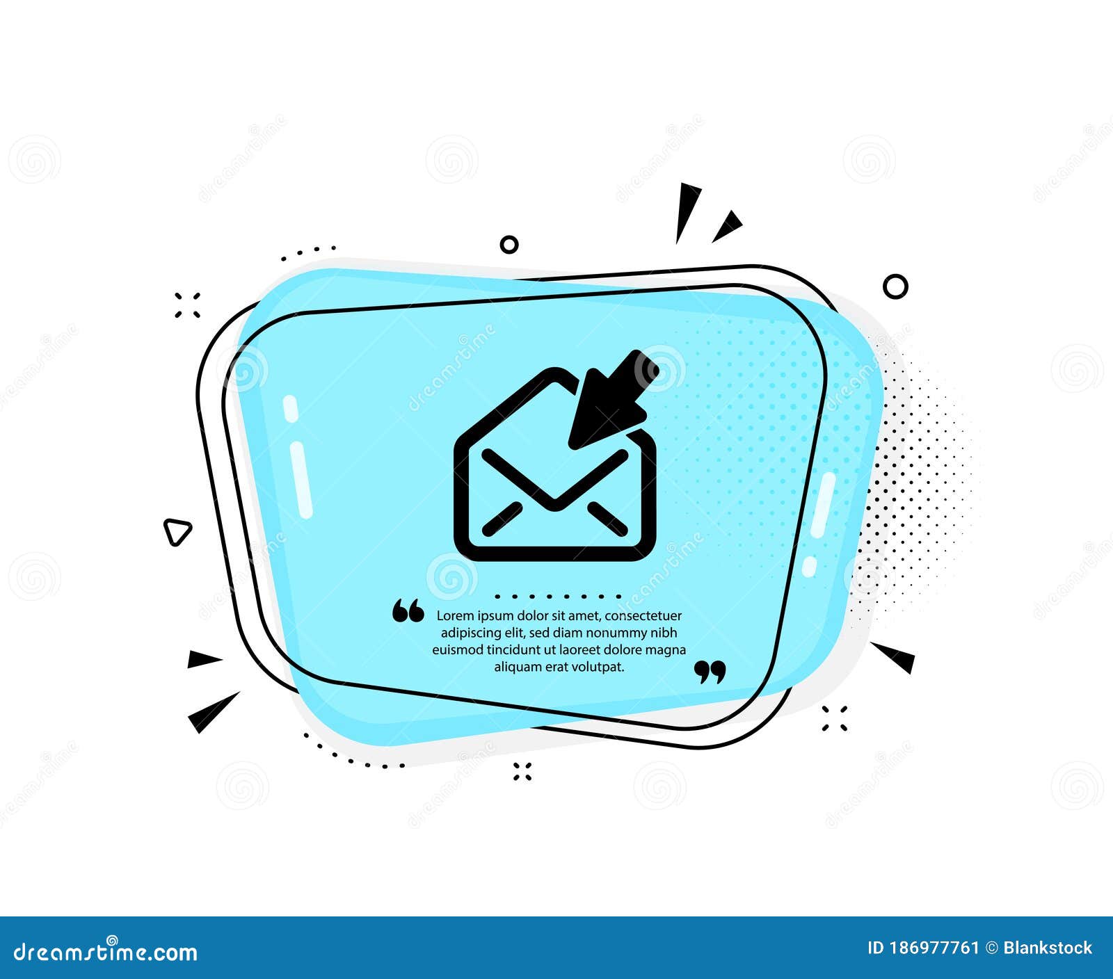 Open Mail Icon. View Message Correspondence Sign. Vector Stock Vector ...