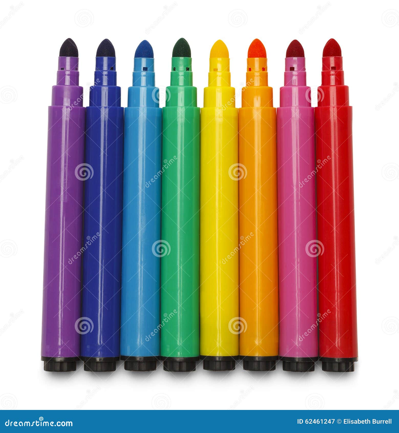 Open Markers stock image. Image of pens, education, objects - 62461247