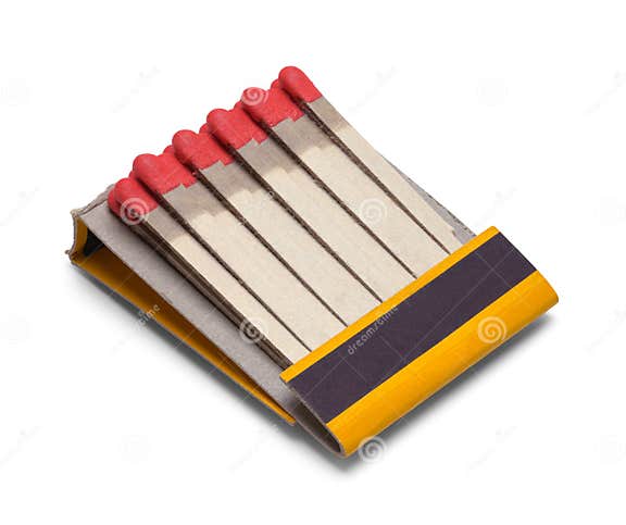 Open Matchbook stock photo. Image of flame, flammable - 236531498