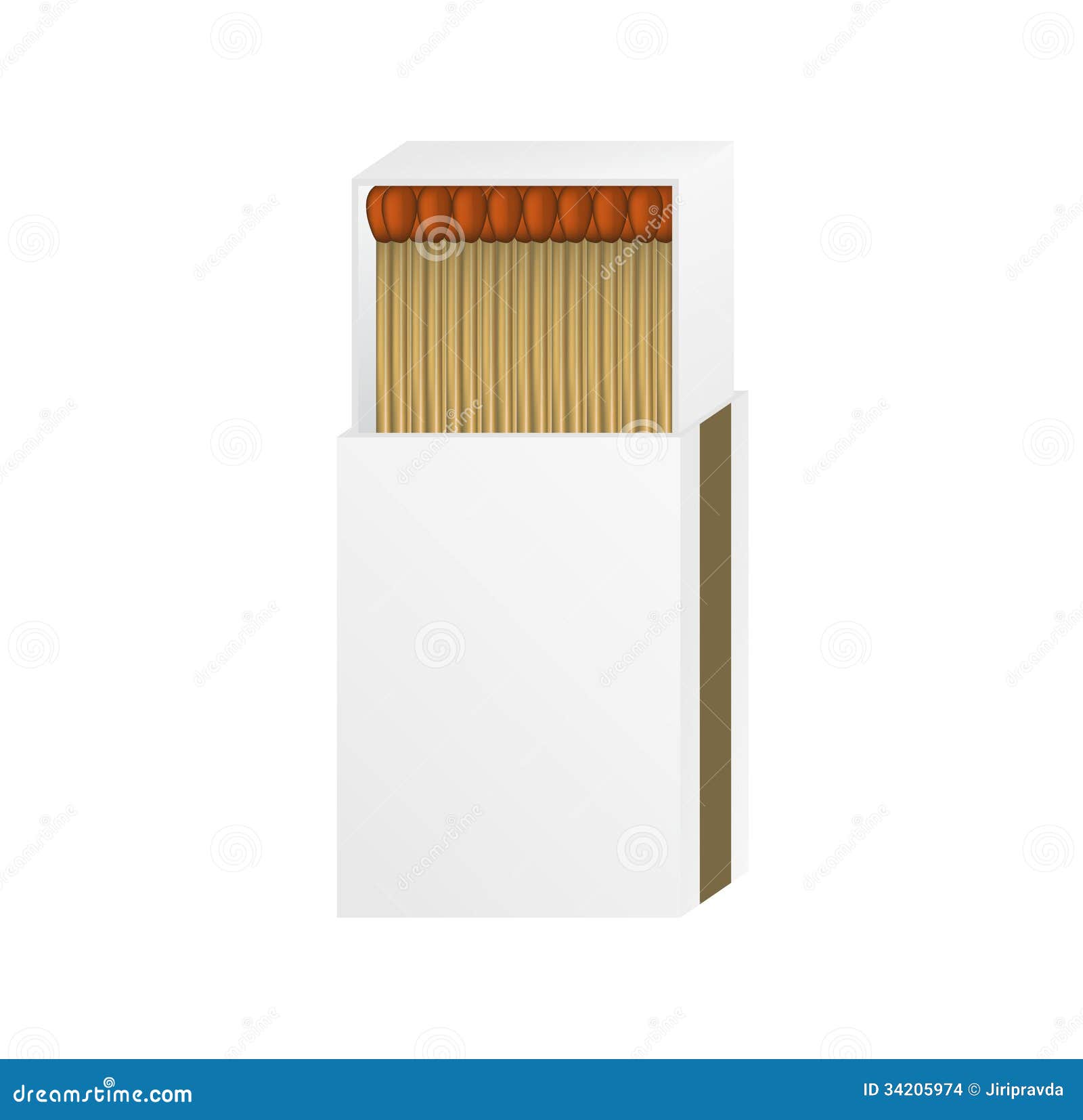Open Matchbox Hand Drawn Black And White Vector Illustration ...