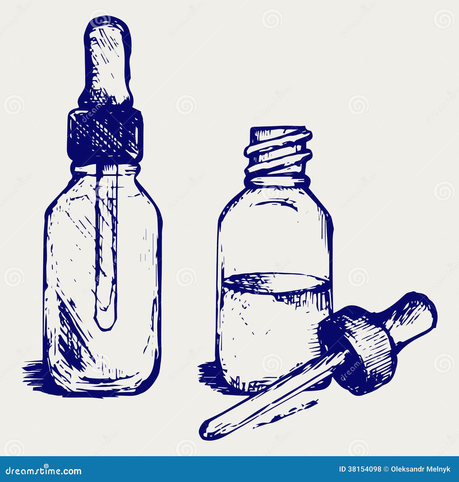 Medicine Dropper Drawing