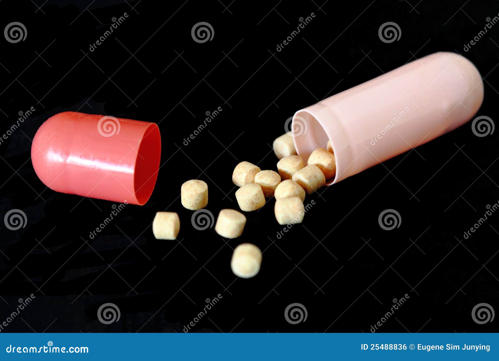 Open medicine capsule stock photo. Image of pharmacy - 25488836