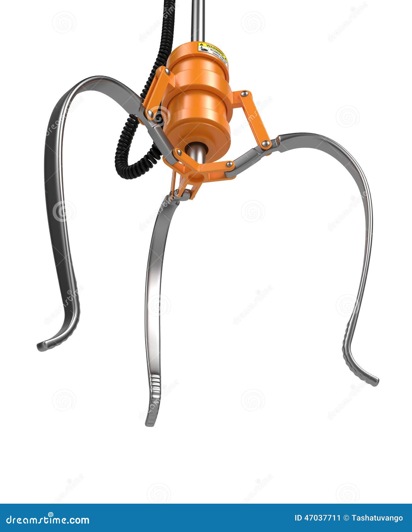 Open Metal Container Isolated On White Background Royalty-Free ...