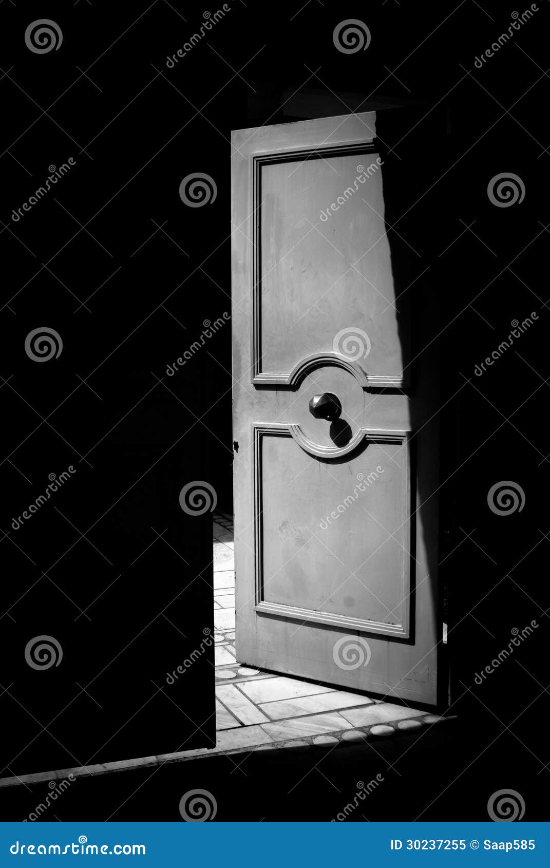 Open door stock image. Image of business, interior, black - 30237255