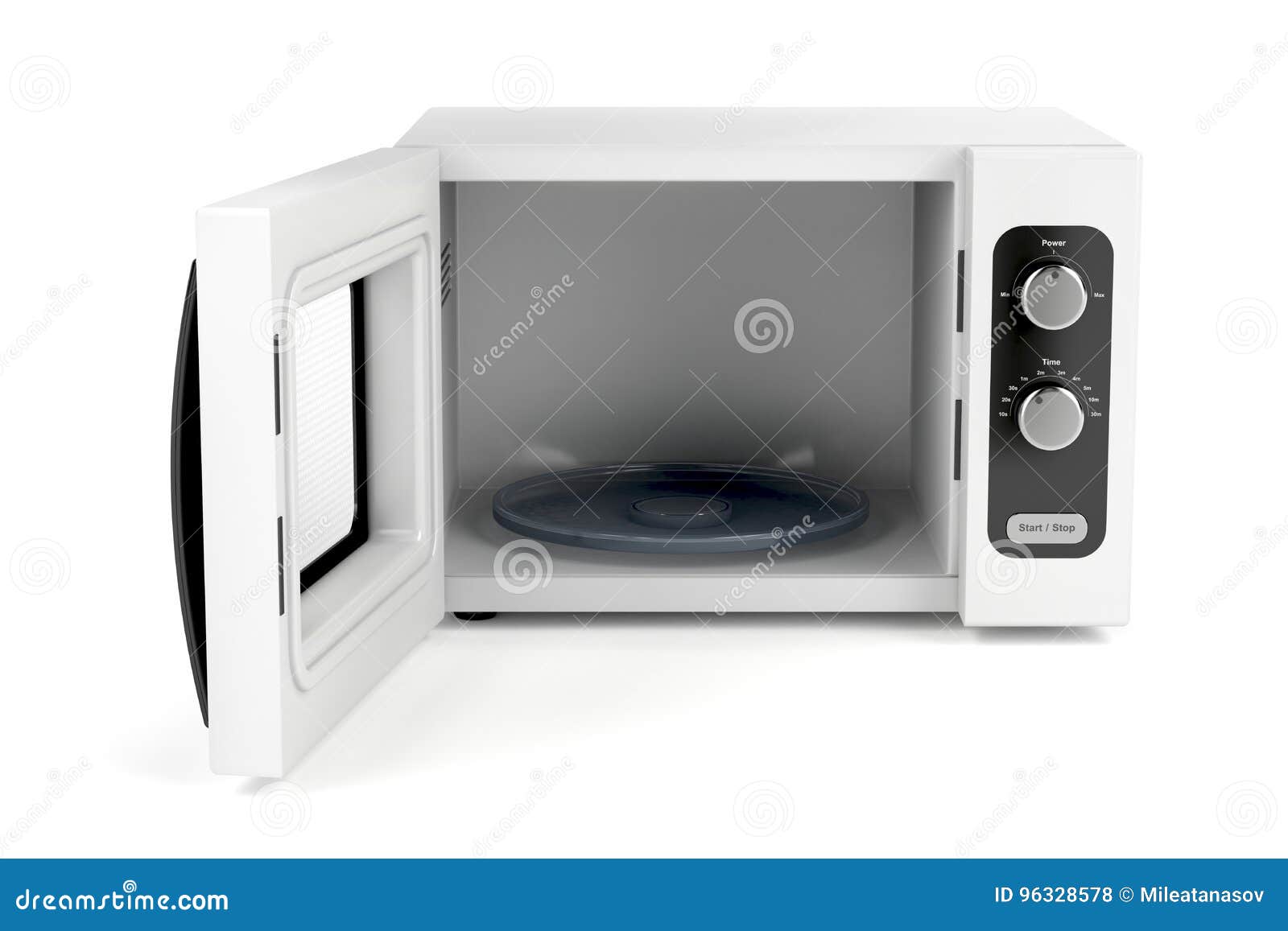 Open Microwave Oven Stock Photography | CartoonDealer.com #68871806