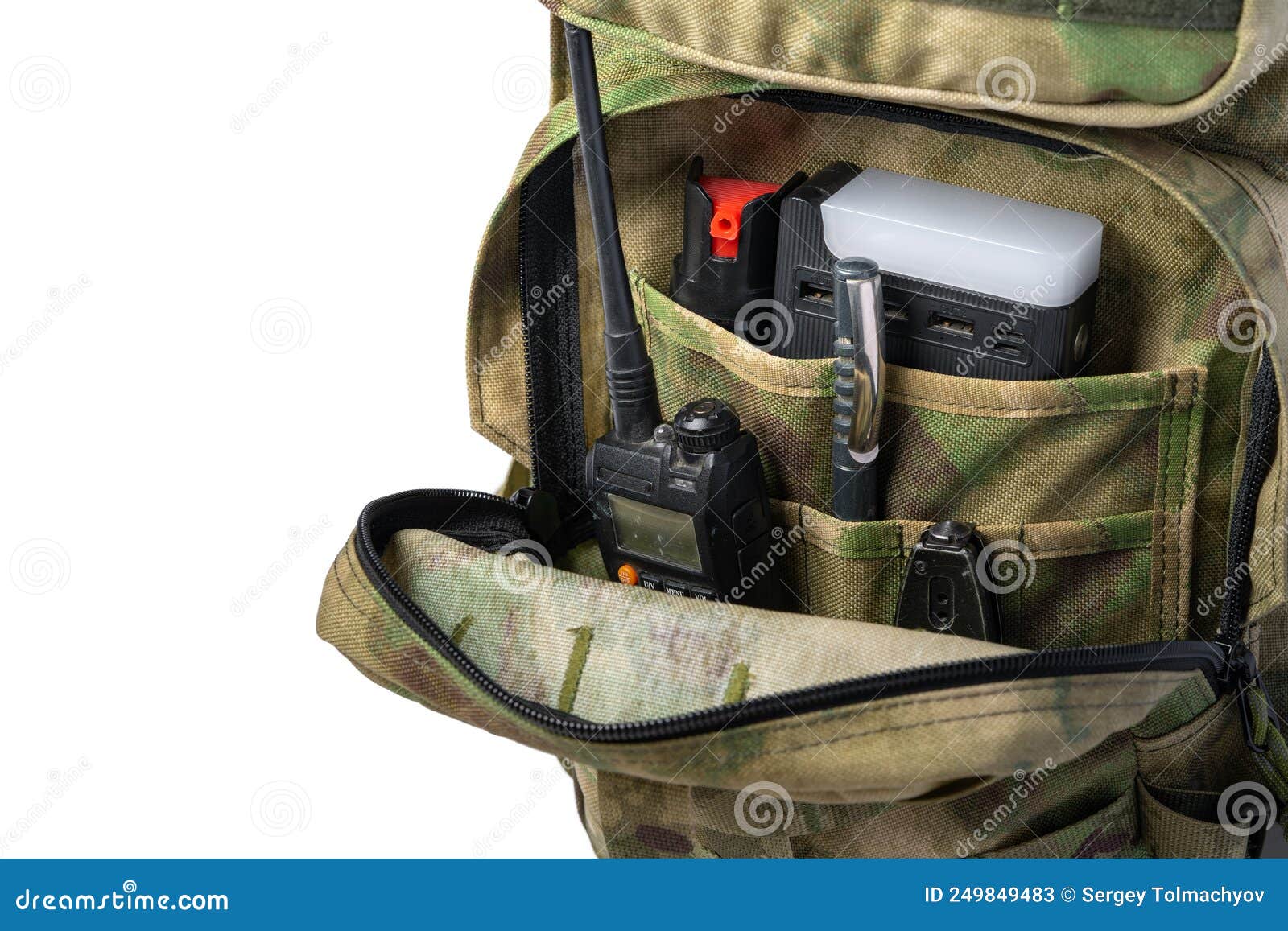 Open Army Backpack