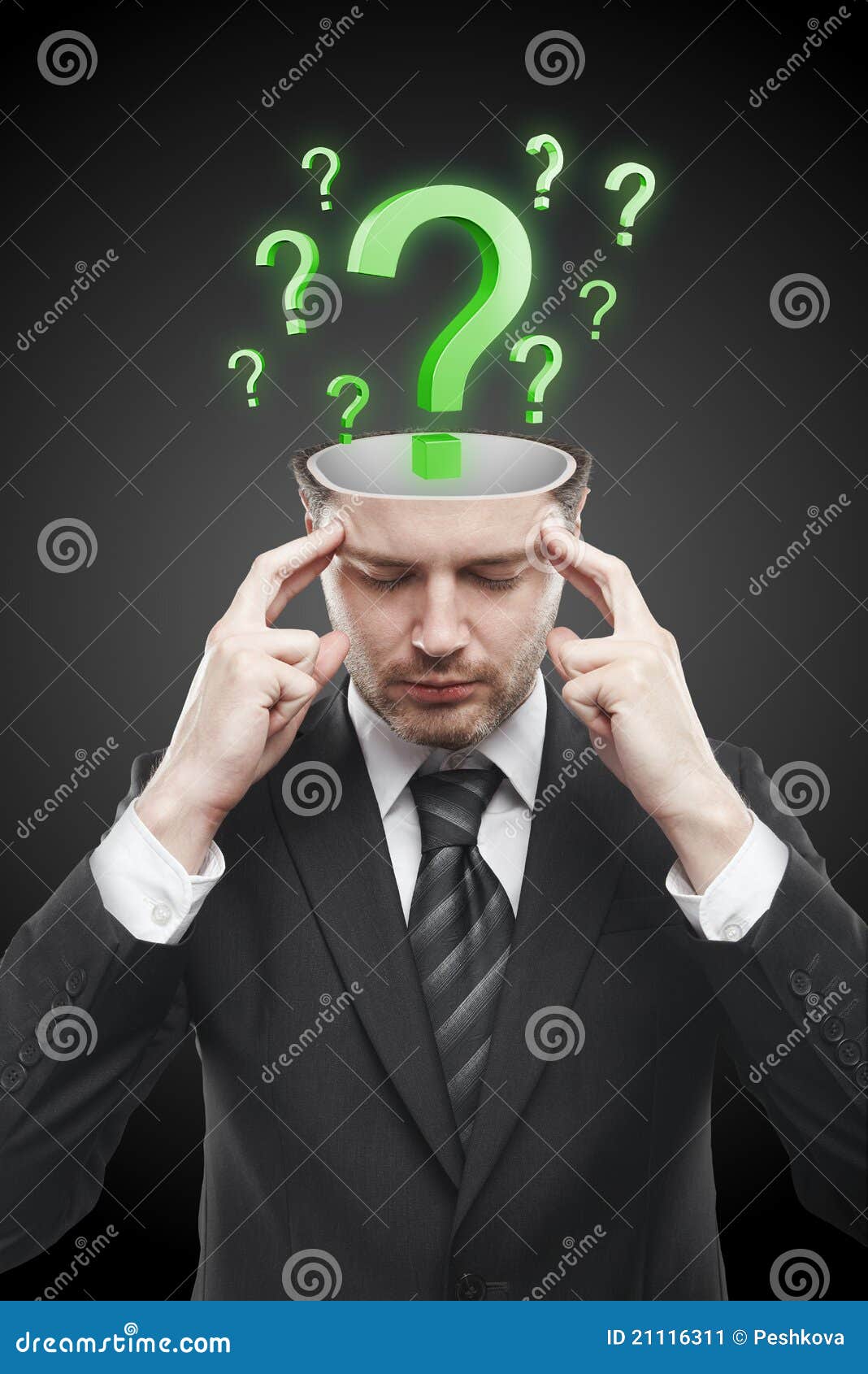 Green Question Mark Stock Image | CartoonDealer.com #25948753