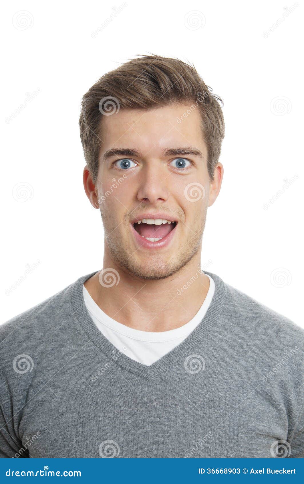 Open-mouthed stock image. Image of funny, attractive - 36668903