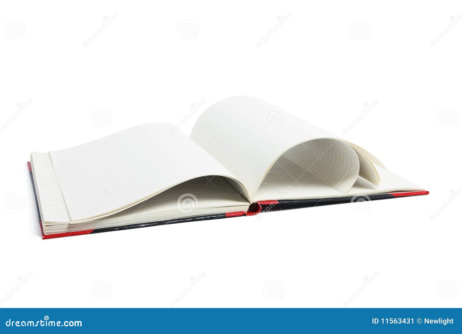 Open Note Book stock image. Image of white, lines, cutout - 11563431