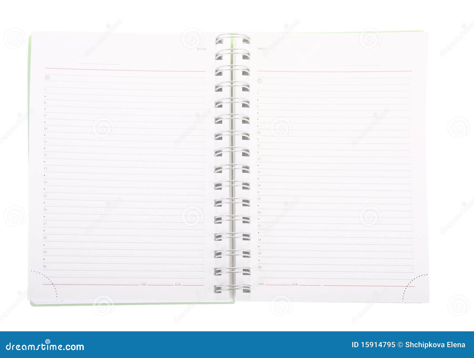 Open notebook stock image. Image of pages, ruler, writing - 15914795