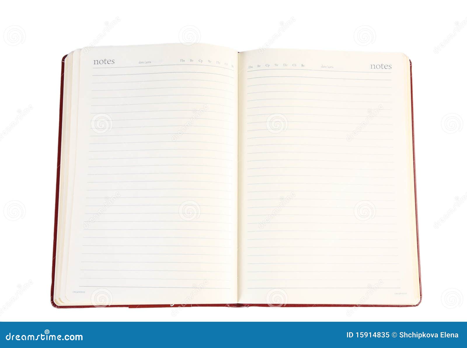 Open notebook stock image. Image of school, empty, pages - 15914835