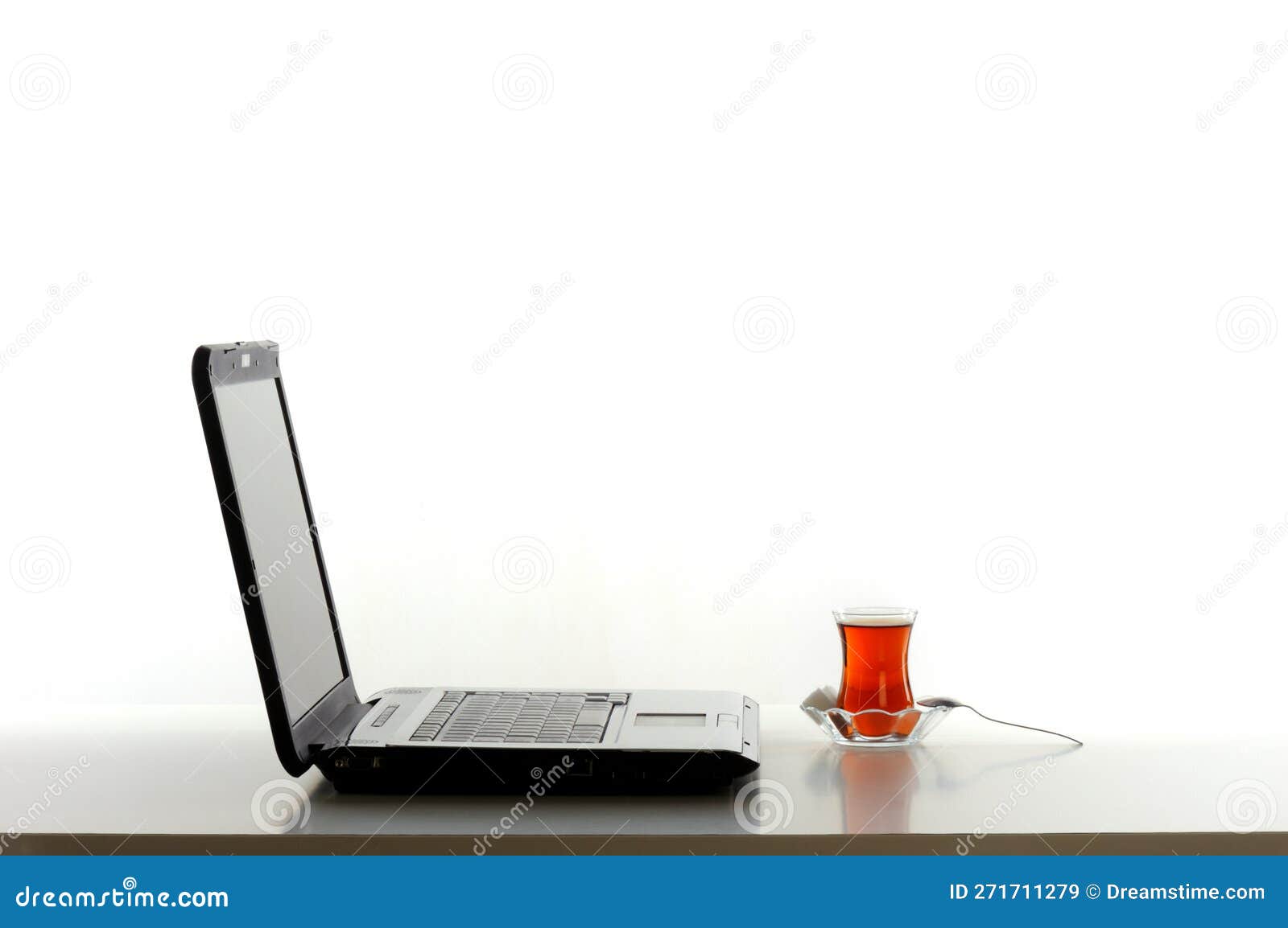 Open Notebook on Desk White Background Stock Image - Image of design ...
