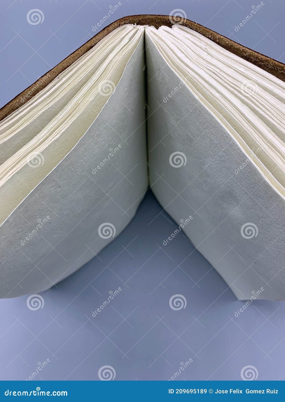 Open notebook stock image. Image of paper, equipment - 209695189