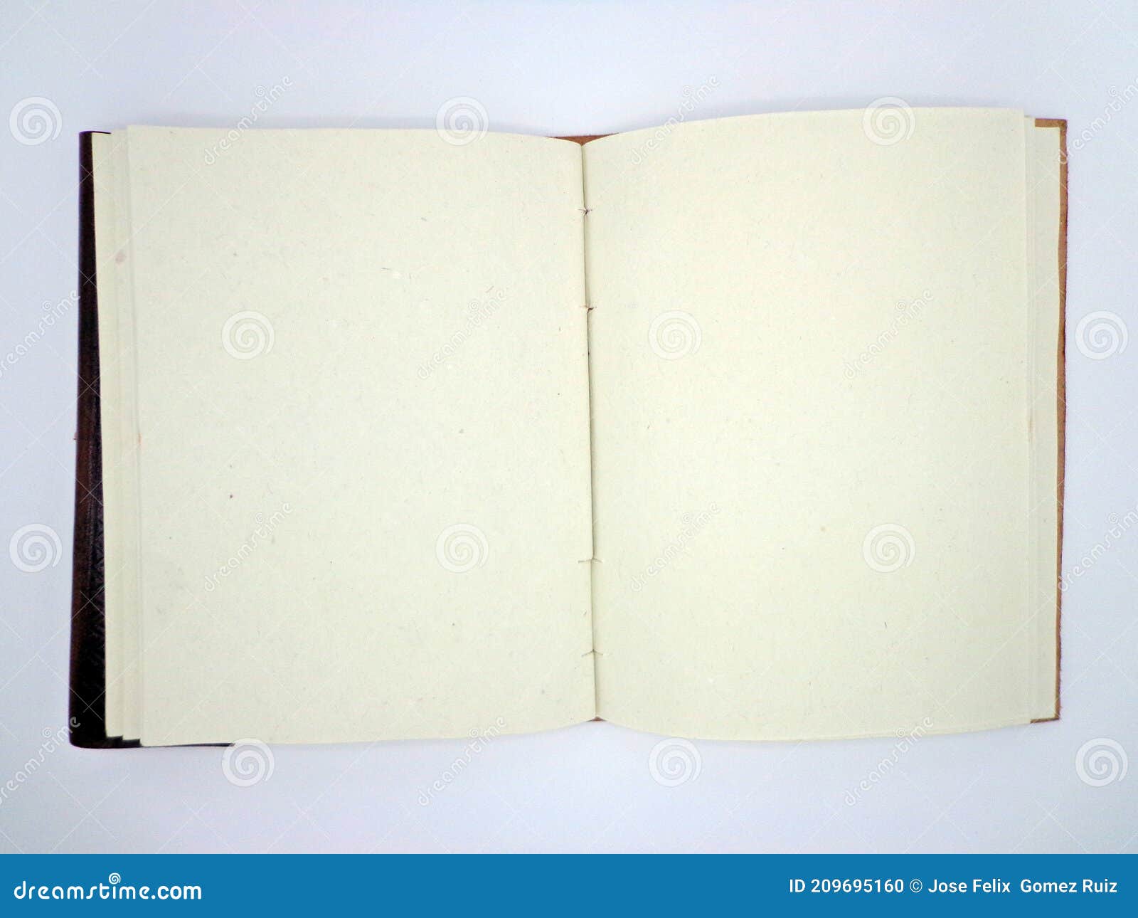 Open notebook on lectern stock photo. Image of blank - 209695160