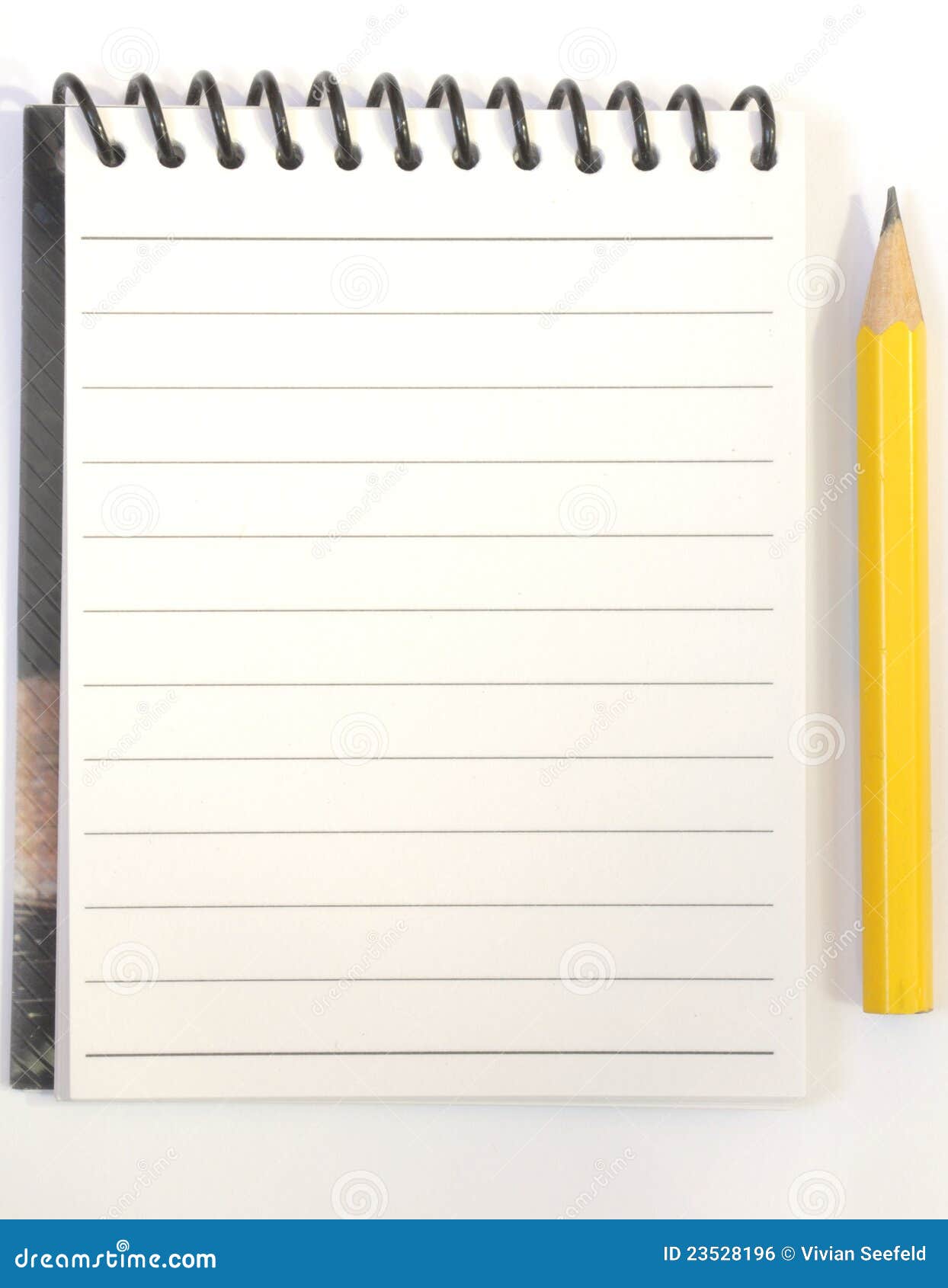 Open notebook page stock photo. Image of organize, agenda - 23528196