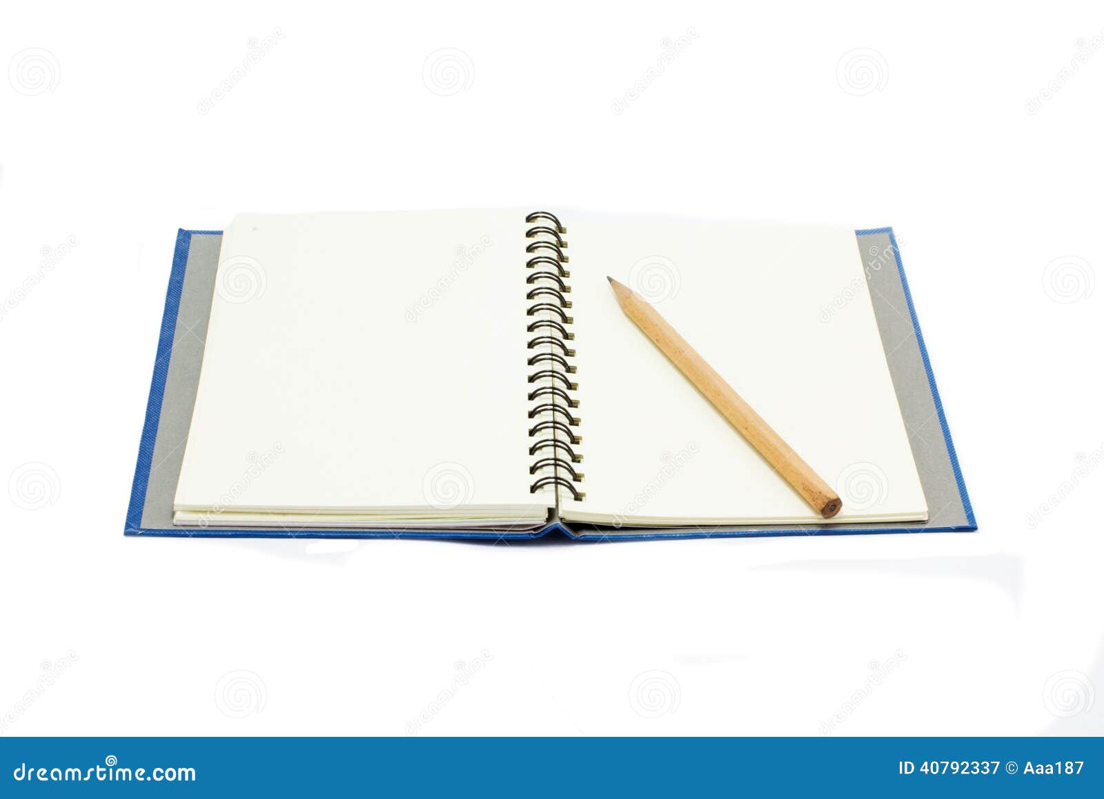 Isolated notebook stock image. Image of date, office - 40792337