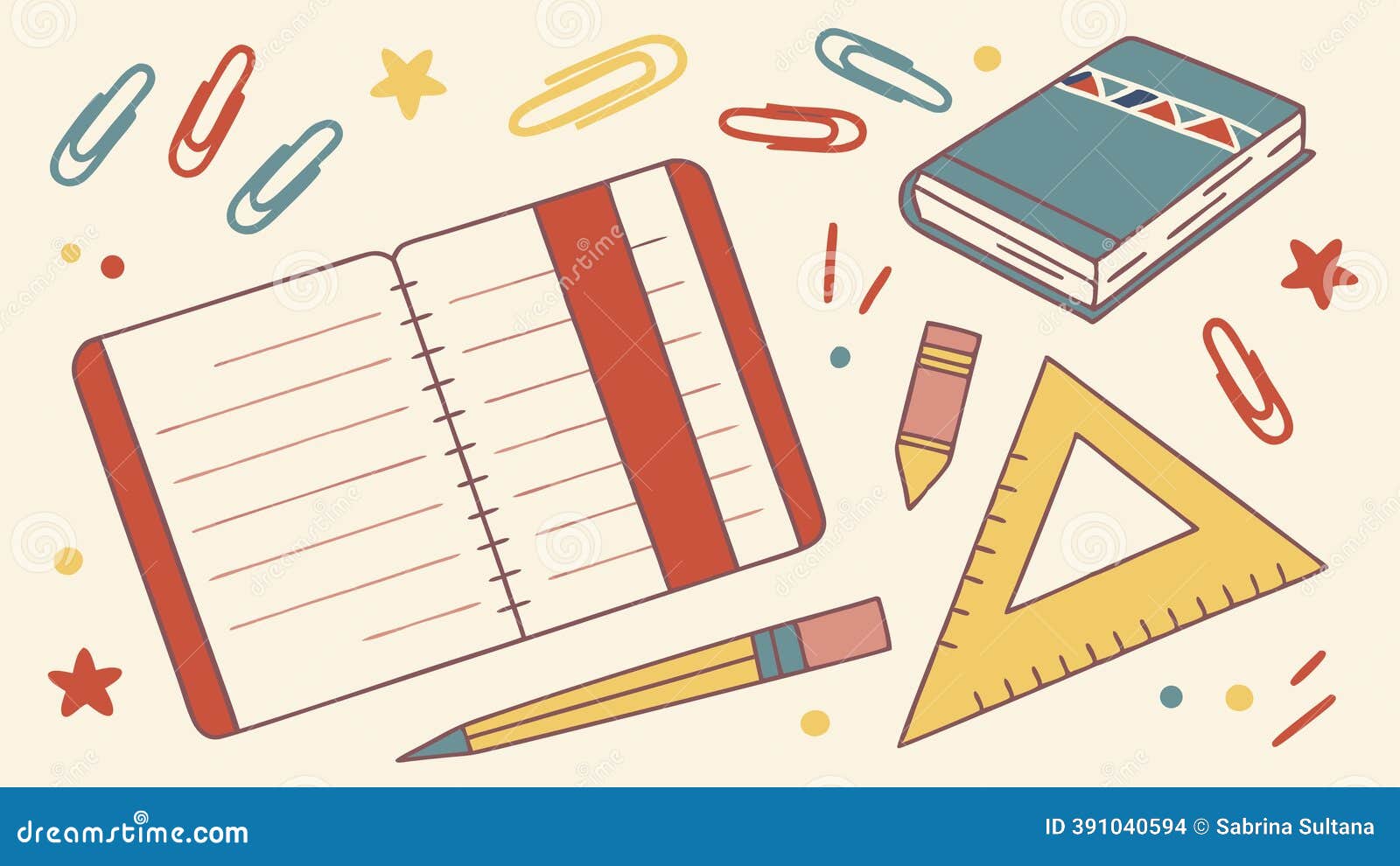 Homework Ruler Assignment Lesson Project For School Stock Image ...