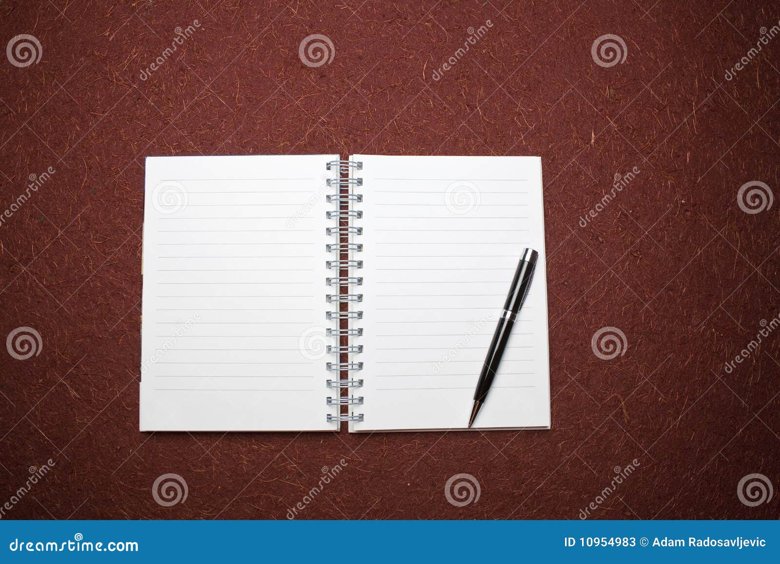Open Notepad stock image. Image of data, clean, memo - 10954983