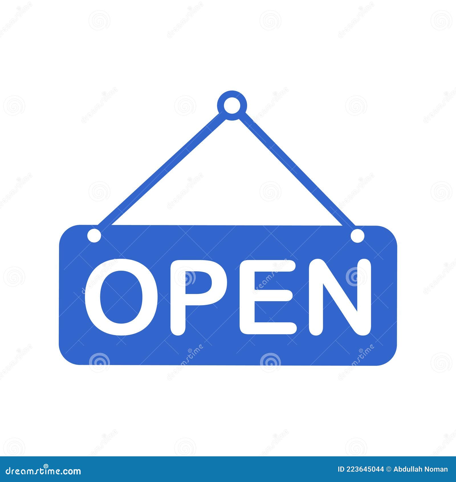 Open Notice Board Icon Design Stock Vector - Illustration of isolated ...