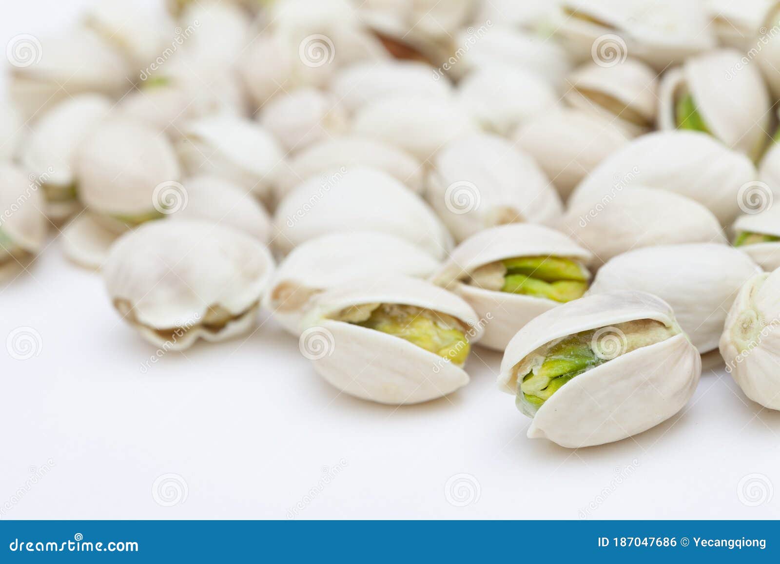 Open Nuts with Clean and Bright Background Stock Photo - Image of ...