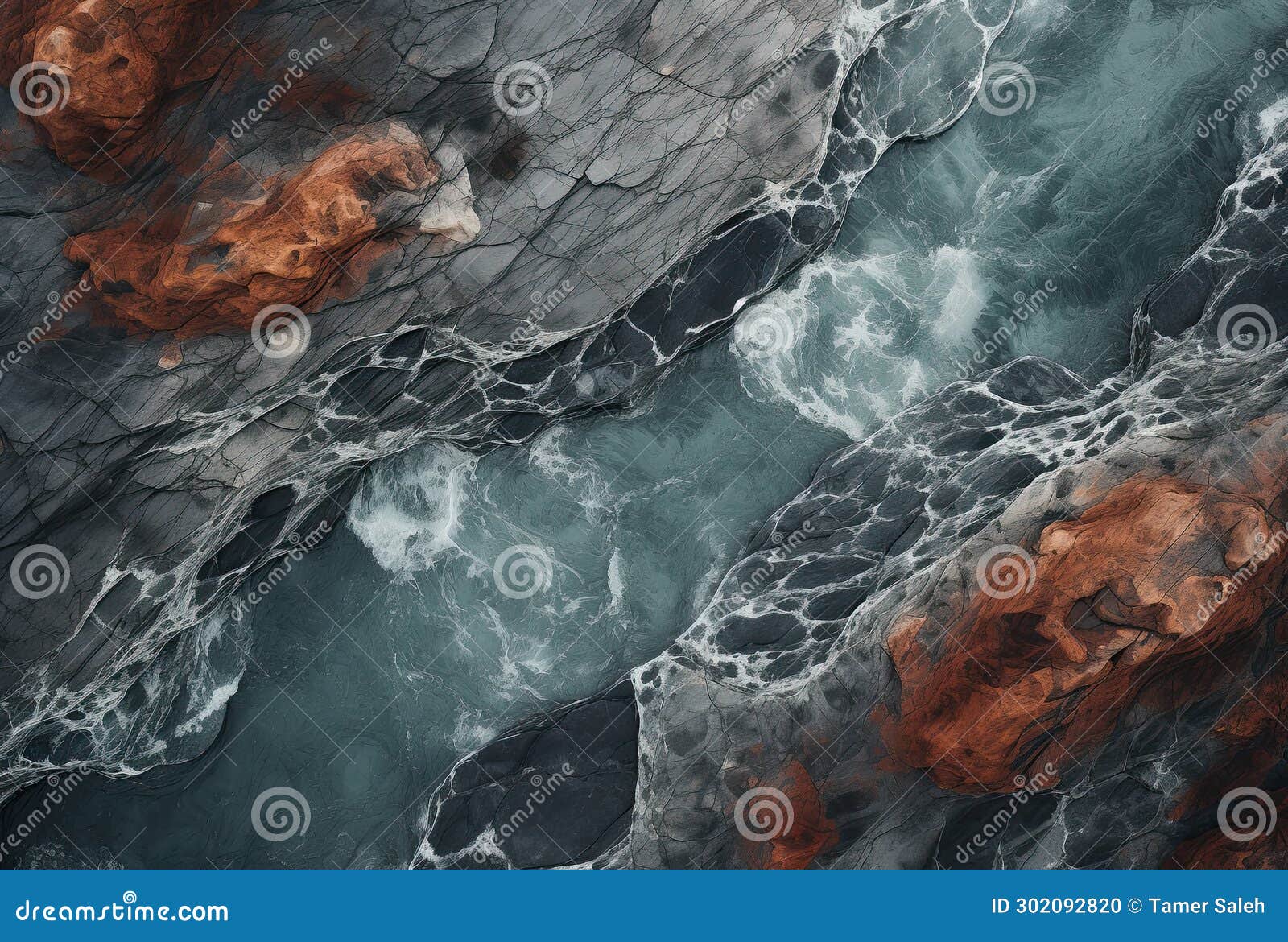 Open Ocean Waves Background Stock Photo - Image of beauty, exotic ...