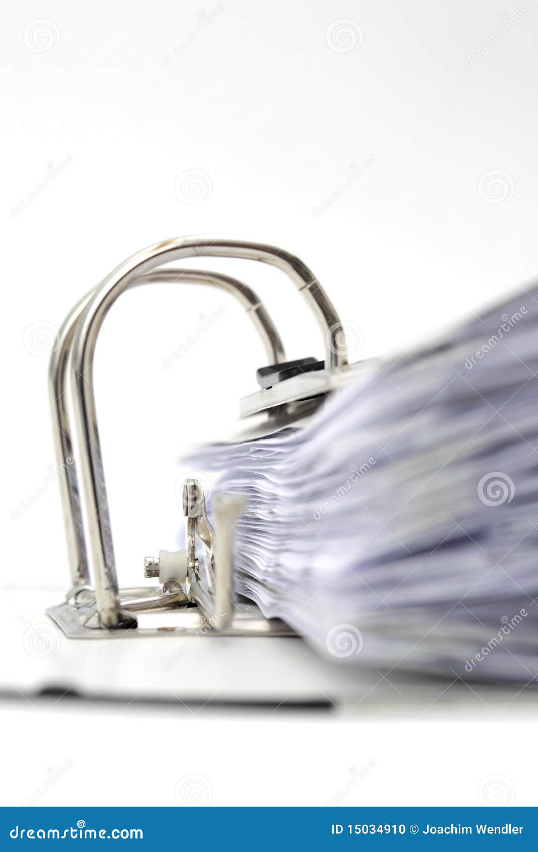 Open office ring binder stock photo. Image of financial - 15034910