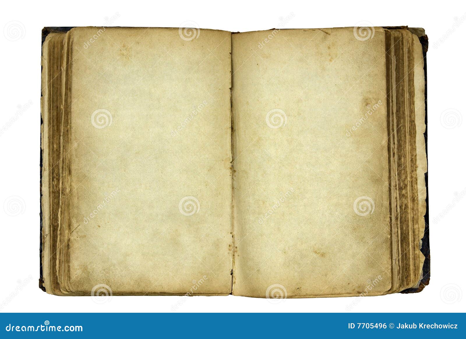 Open old blank book stock photo. Image of notebook, pages - 7705496