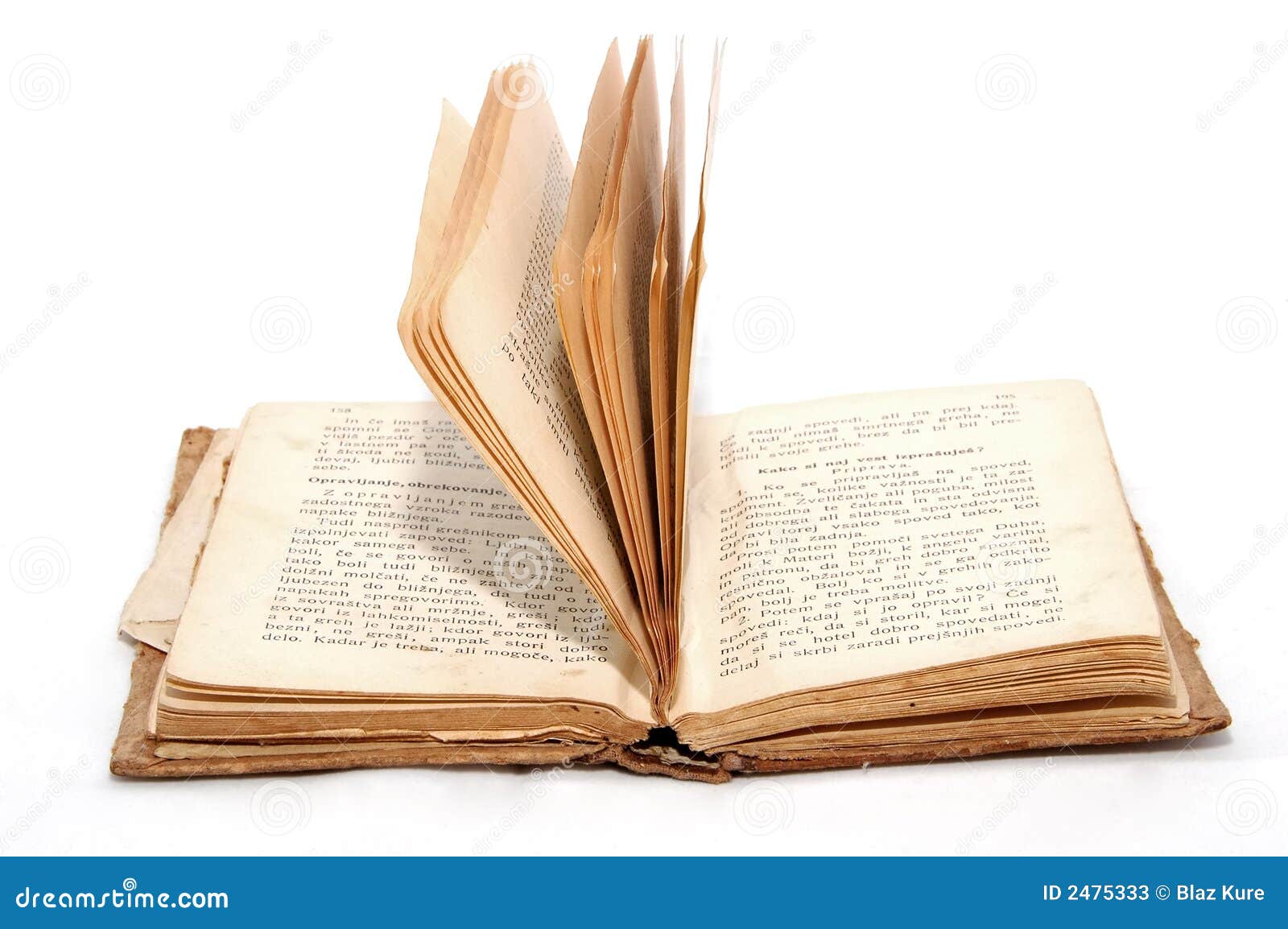 Open old book stock image. Image of book, hard, education - 2475333