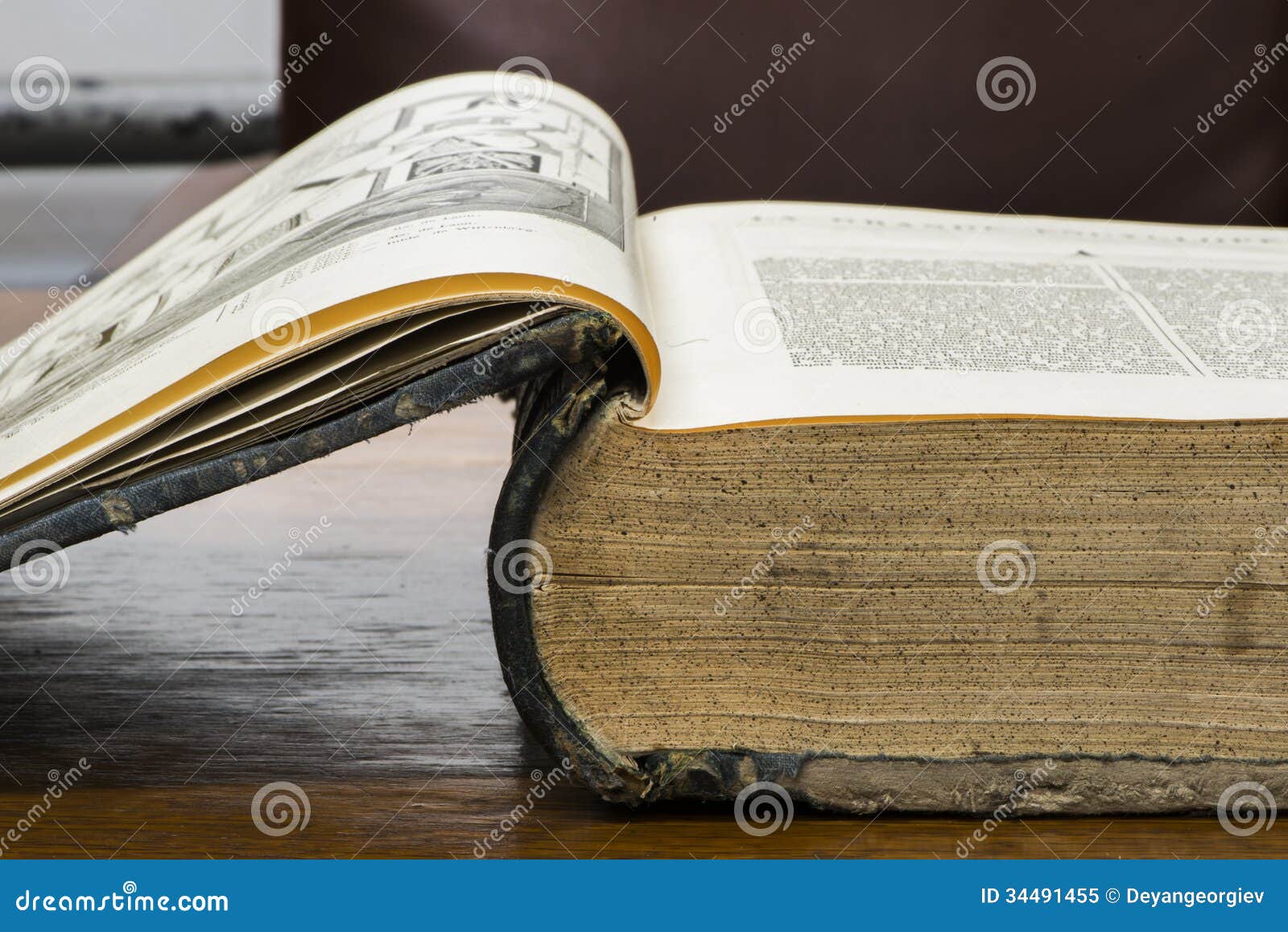 Open old book stock image. Image of open, opened, cover - 34491455