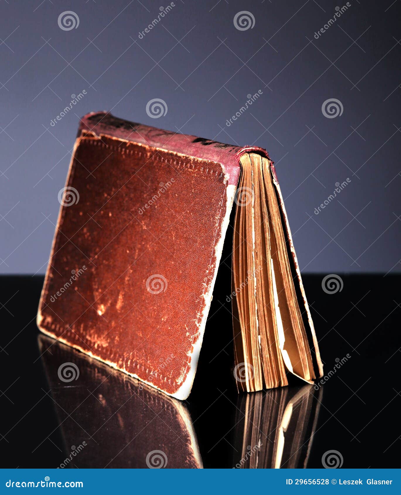 Open Old Book and Cover, Vintage Objects Stock Photo - Image of book ...