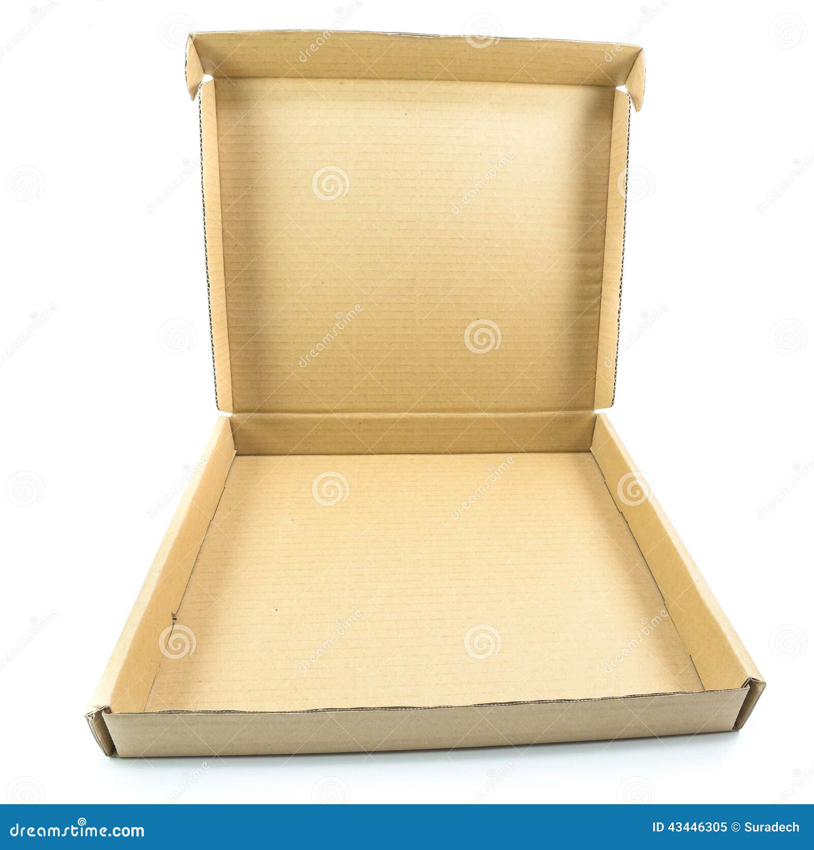 Open old paper box stock image. Image of shipped, office - 43446305