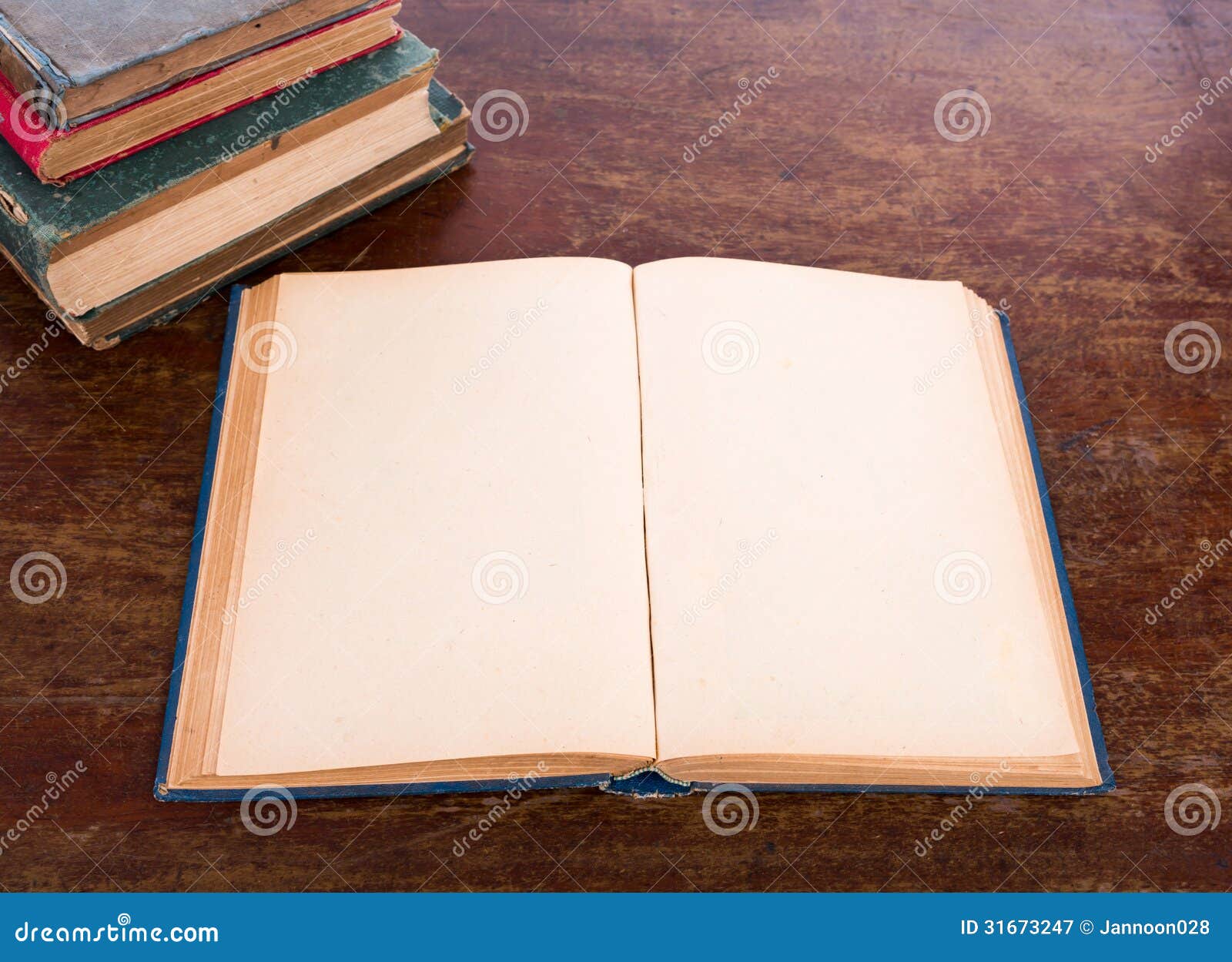 Open old vintage book stock image. Image of bible, empty - 31673247
