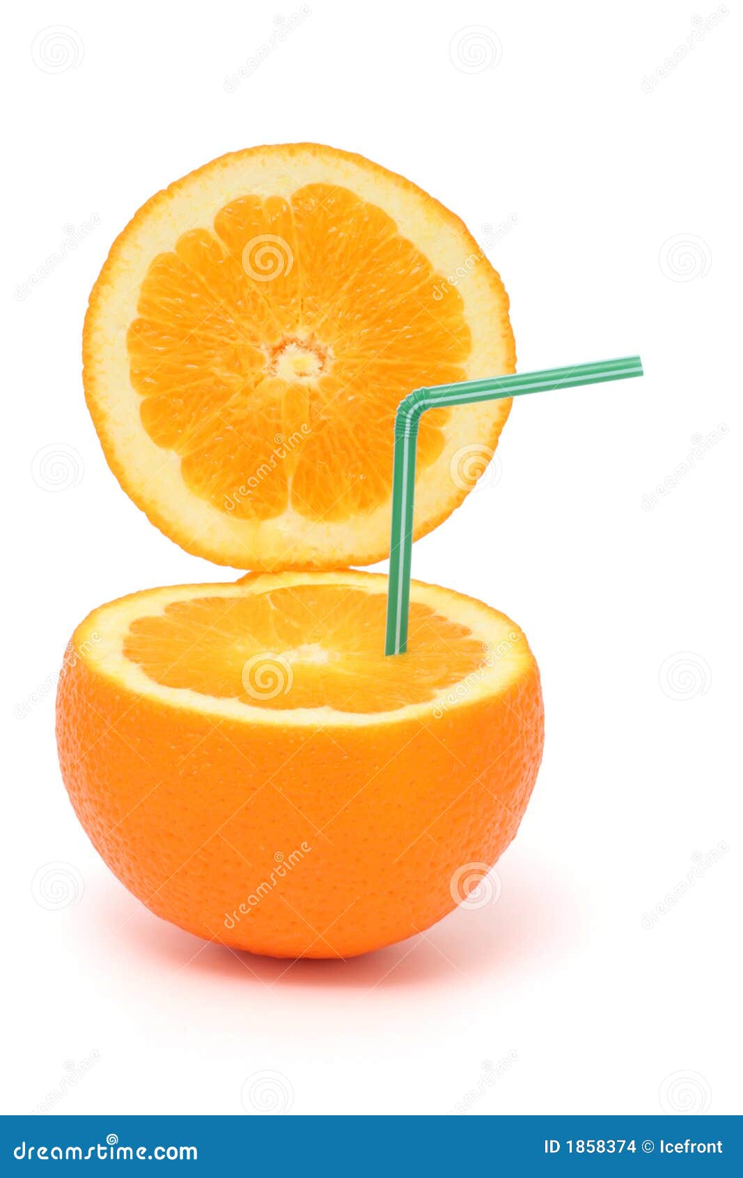 Open orange stock photo. Image of round, edible, nutrition - 1858374