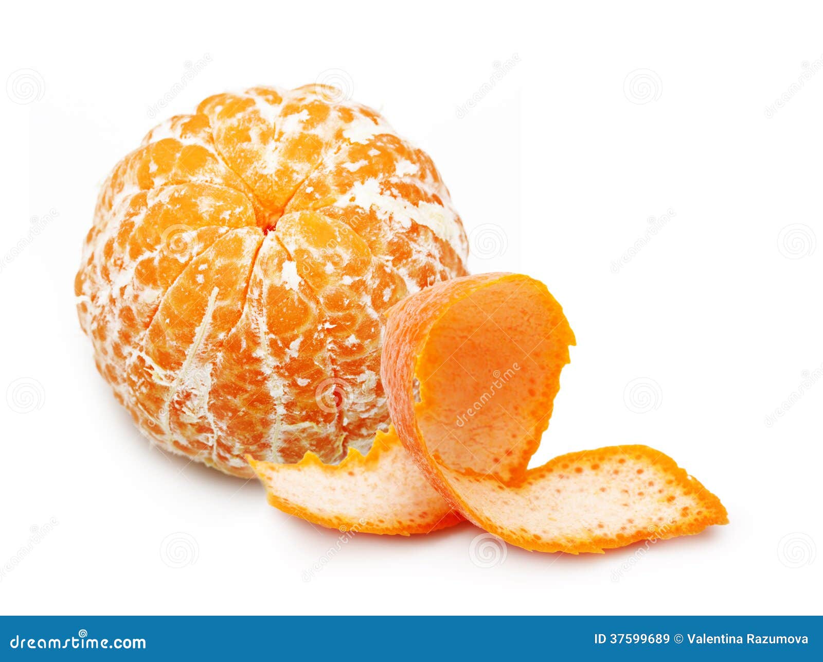Open Orange Fruit, Mandarin Stock Image - Image of closeup, healthy ...