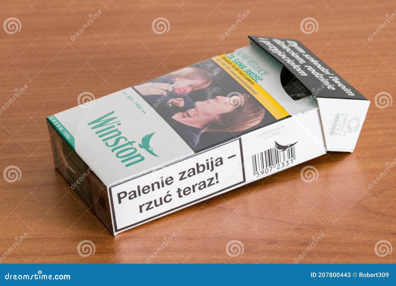 Open Pack of Winston Cigarettes Editorial Stock Photo - Image of packs ...